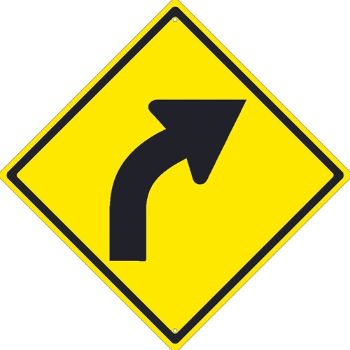Right Arrow Traffic Sign TM112J 